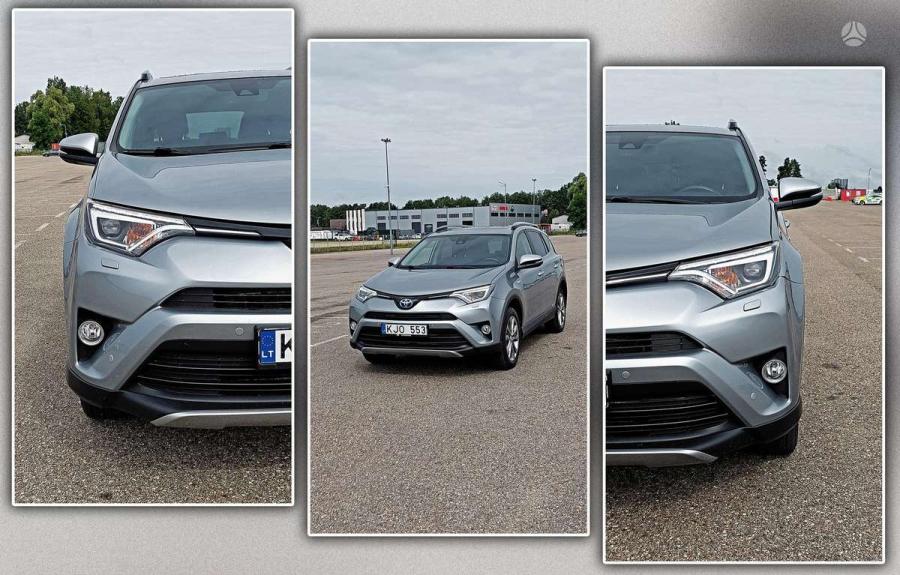 Pelēks Toyota RAV4 2017 Viļņa, ar dzinēja tilpumu 2.49 L un nobraukumu 135 tūkst. km par 18800 €, foto 41 vietnē AUTOMOTO.COM.LV