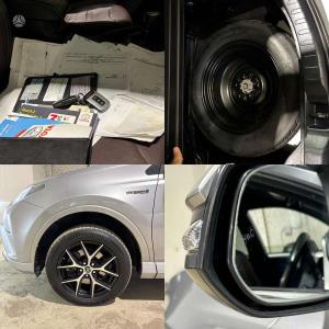 Grey Toyota RAV4 2017 in Klaipeda, with an engine capacity of 2.49 L and mileage of 227 thousand km for 16900 €, photo 8 on AUTOMOTO.COM.LV