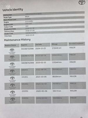 Серый Тойота РАВ 4 2018 в Вильнюс, объемом двигателя 2.49 л и пробегом 188 тыс. км за 17650 €, фото 28 на AUTOMOTO.COM.LV