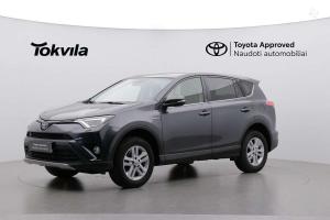 Grey Toyota RAV4 2019 in Vilnius, with an engine capacity of 2.49 L and mileage of 70 thousand km for 20900 €, photo  on AUTOMOTO.COM.LV