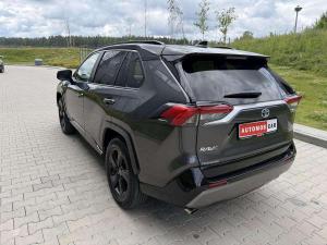 Grey Toyota RAV4 2019 in Vilnius, with an engine capacity of 2.50 L and mileage of 42 thousand km for 29300 €, photo 11 on AUTOMOTO.COM.LV