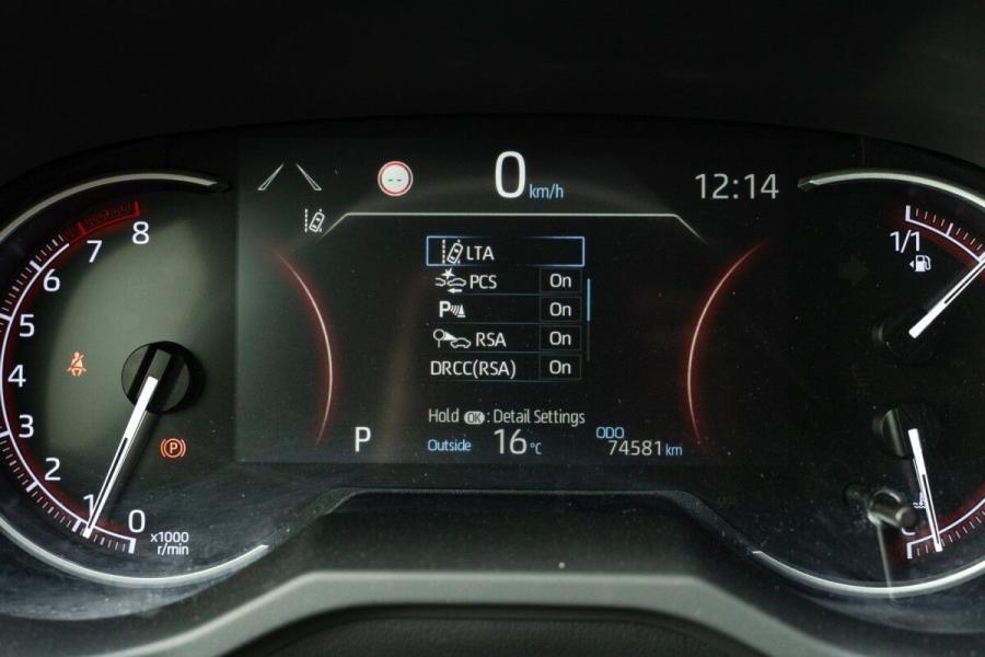 Pelēks Toyota RAV4 2019 Mārupe, ar dzinēja tilpumu 2.00 L un nobraukumu 75 tūkst. km par 24950 €, foto 13 vietnē AUTOMOTO.COM.LV