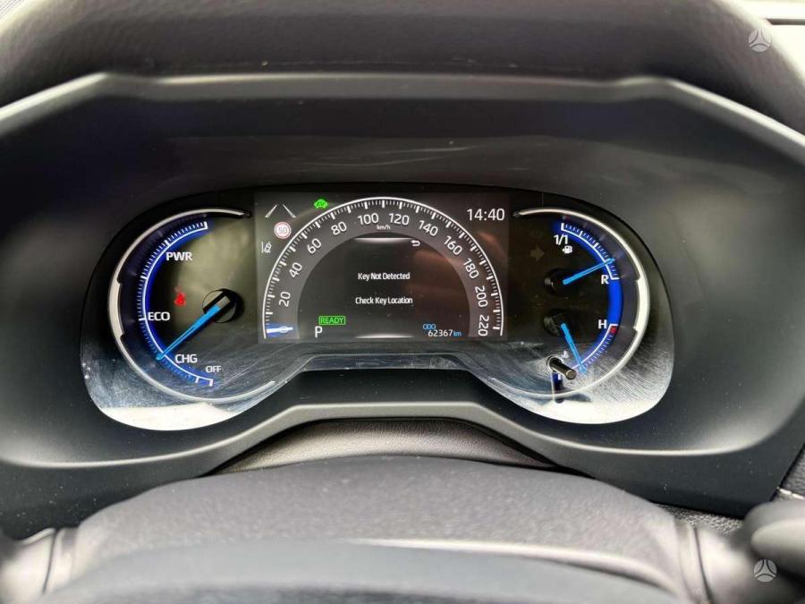 Pelēks Toyota RAV4 2019 Viļņa, ar dzinēja tilpumu 2.49 L un nobraukumu 62 tūkst. km par 28250 €, foto 14 vietnē AUTOMOTO.COM.LV