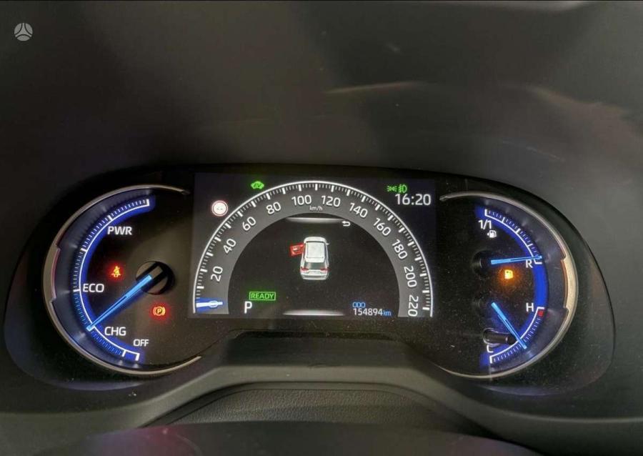 Pelēks Toyota RAV4 2019 Utena, ar dzinēja tilpumu 2.49 L un nobraukumu 155 tūkst. km par 24900 €, foto 11 vietnē AUTOMOTO.COM.LV
