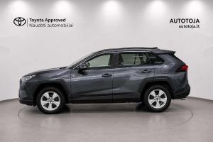 Grey Toyota RAV4 2019 in Kaunas, with an engine capacity of 2.49 L and mileage of 114 thousand km for 26900 €, photo 4 on AUTOMOTO.COM.LV