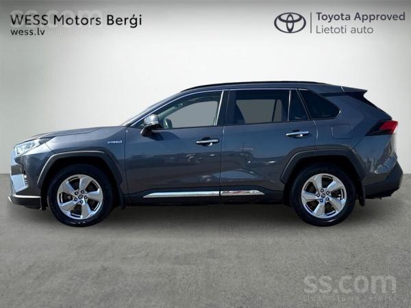 Pelēks Toyota RAV4 2019 Rīga, ar dzinēja tilpumu 2.50 L un nobraukumu 145 tūkst. km par 27490 €, foto 3 vietnē AUTOMOTO.COM.LV