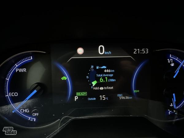 Pelēks Toyota RAV4 2019 Avižieniai, ar dzinēja tilpumu 2.50 L un nobraukumu 60 tūkst. km par 25500 €, foto 7 vietnē AUTOMOTO.COM.LV