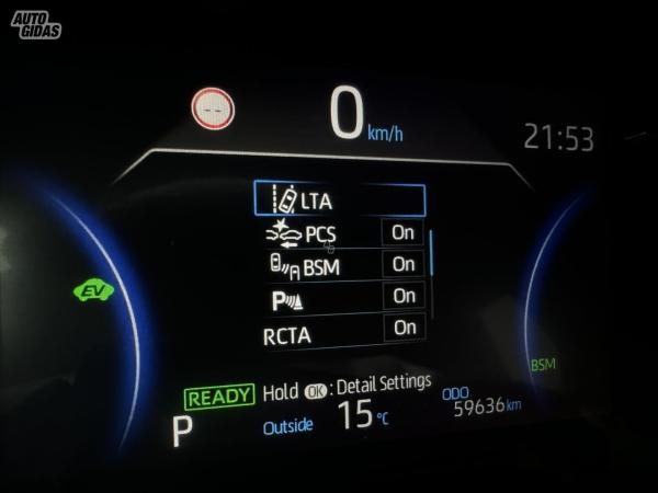 Pelēks Toyota RAV4 2019 Avižieniai, ar dzinēja tilpumu 2.50 L un nobraukumu 60 tūkst. km par 25500 €, foto 8 vietnē AUTOMOTO.COM.LV