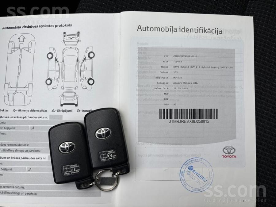 Pelēks Toyota RAV4 2019 Rīga, ar dzinēja tilpumu 2.50 L un nobraukumu 128 tūkst. km par 19500 €, foto 26 vietnē AUTOMOTO.COM.LV