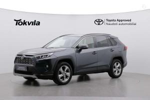 Pelēks Toyota RAV4 2020 Viļņa, ar dzinēja tilpumu 1.99 L un nobraukumu 114 tūkst. km par 23900 €, foto  vietnē AUTOMOTO.COM.LV