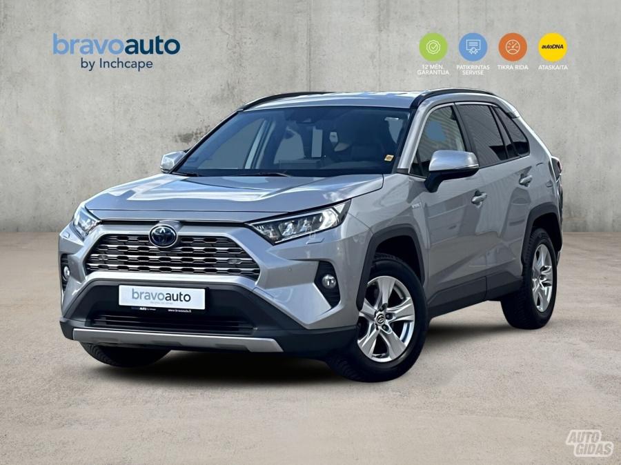 Серый Тойота РАВ 4 2020 в Каунас, объемом двигателя 2.50 л и пробегом 92 тыс. км за 26771 €, фото 1 на AUTOMOTO.COM.LV