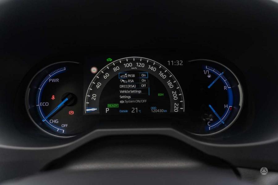 Pelēks Toyota RAV4 2020 Viļņa, ar dzinēja tilpumu 2.49 L un nobraukumu 121 tūkst. km par 24900 €, foto 28 vietnē AUTOMOTO.COM.LV