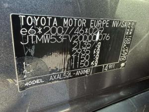 Pelēks Toyota RAV4 2020 Telšiai, ar dzinēja tilpumu 2.49 L un nobraukumu 61 tūkst. km par 25700 €, foto 33 vietnē AUTOMOTO.COM.LV