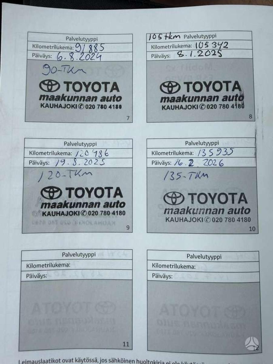Grey Toyota RAV4 2020 in Vilnius, with an engine capacity of 2.49 L and mileage of 140 thousand km for 29800 €, photo 32 on AUTOMOTO.COM.LV