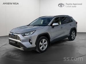Pelēks Toyota RAV4 2020 Rīga, ar dzinēja tilpumu 2.50 L un nobraukumu 100 tūkst. km par 26900 €, foto  vietnē AUTOMOTO.COM.LV
