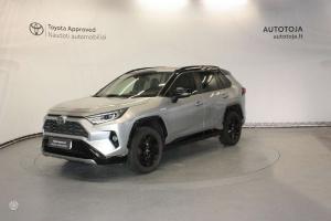 Pelēks Toyota RAV4 2021 Kauņa, ar dzinēja tilpumu 2.49 L un nobraukumu 100 tūkst. km par 31900 €, foto  vietnē AUTOMOTO.COM.LV