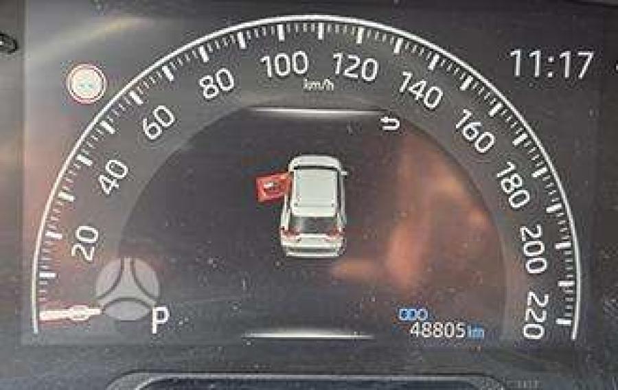Grey Toyota RAV4 2021 in Vilnius, with an engine capacity of 1.99 L and mileage of 49 thousand km for 25200 €, photo 7 on AUTOMOTO.COM.LV