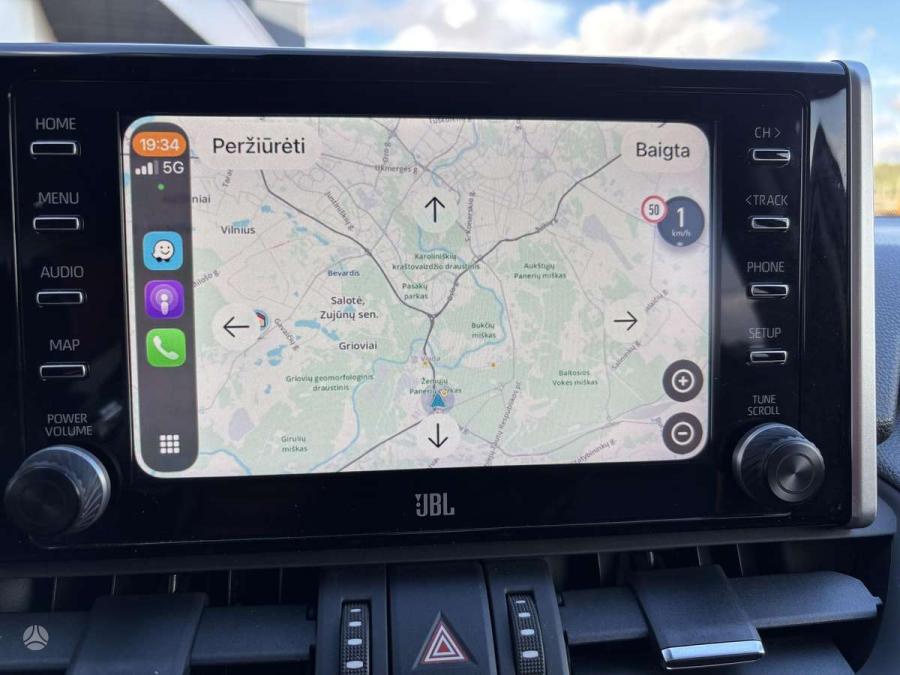 Pelēks Toyota RAV4 2021 Viļņa, ar dzinēja tilpumu 2.49 L un nobraukumu 220 tūkst. km par 26700 €, foto 21 vietnē AUTOMOTO.COM.LV
