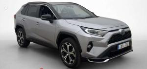 Pelēks Toyota RAV4 2021 Viļņa, ar dzinēja tilpumu 2.49 L un nobraukumu 132 tūkst. km par 33000 €, foto  vietnē AUTOMOTO.COM.LV
