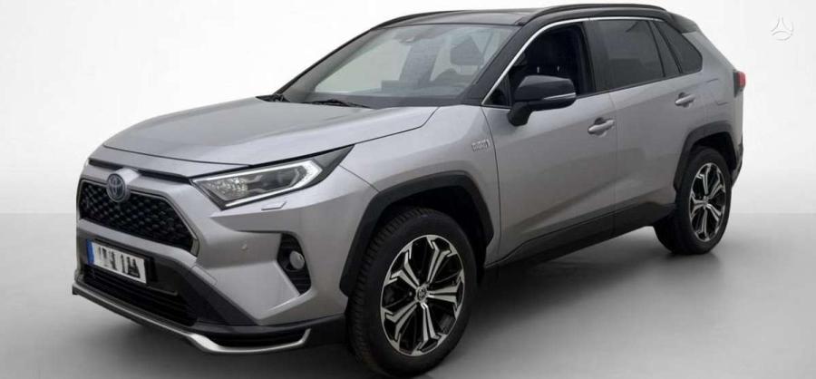 Pelēks Toyota RAV4 2021 Viļņa, ar dzinēja tilpumu 2.49 L un nobraukumu 132 tūkst. km par 33000 €, foto 4 vietnē AUTOMOTO.COM.LV