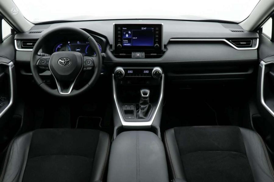 Pelēks Toyota RAV4 2021 Viļņa, ar dzinēja tilpumu 2.49 L un nobraukumu 114 tūkst. km par 30900 €, foto 8 vietnē AUTOMOTO.COM.LV