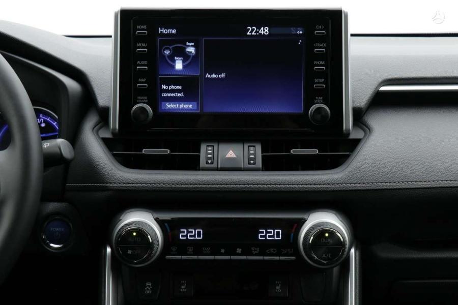 Pelēks Toyota RAV4 2021 Viļņa, ar dzinēja tilpumu 2.49 L un nobraukumu 114 tūkst. km par 30900 €, foto 16 vietnē AUTOMOTO.COM.LV