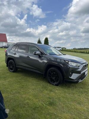 Grey Toyota RAV4 2021 in Alytus, with an engine capacity of 1.99 L and mileage of 52 thousand km for 22600 €, photo 8 on AUTOMOTO.COM.LV