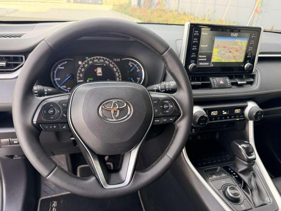 Grey Toyota RAV4 2021 in Vilnius, with an engine capacity of 2.49 L and mileage of 117 thousand km for 27350 €, photo 31 on AUTOMOTO.COM.LV
