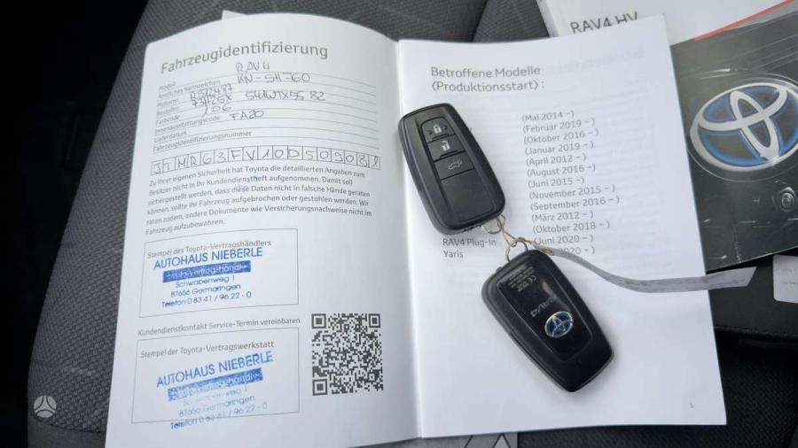 Серый Тойота РАВ 4 2021 в Шяуляй, объемом двигателя 2.49 л и пробегом 76 тыс. км за 21950 €, фото 32 на AUTOMOTO.COM.LV