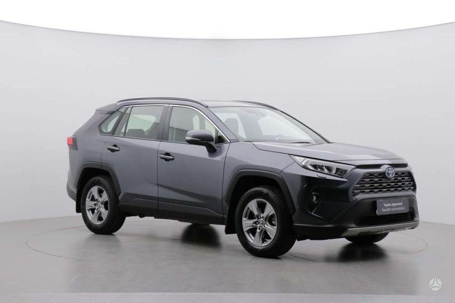 Pelēks Toyota RAV4 2022 Viļņa, ar dzinēja tilpumu 2.49 L un nobraukumu 51 tūkst. km par 34900 €, foto 19 vietnē AUTOMOTO.COM.LV