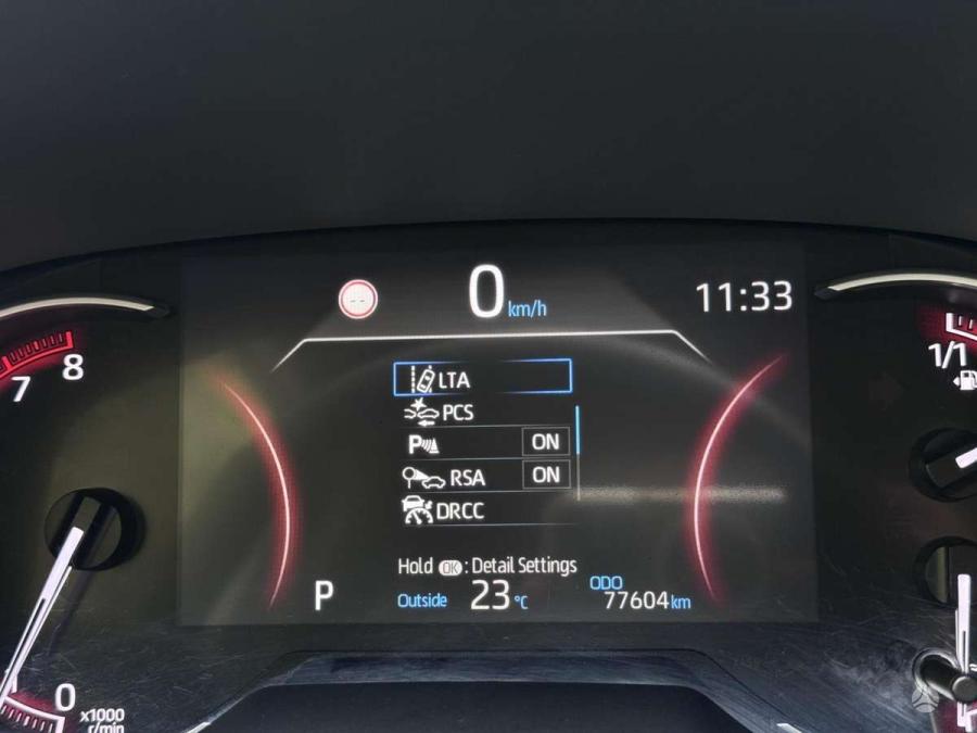 Pelēks Toyota RAV4 2022 Viļņa, ar dzinēja tilpumu 2.00 L un nobraukumu 78 tūkst. km par 23950 €, foto 13 vietnē AUTOMOTO.COM.LV