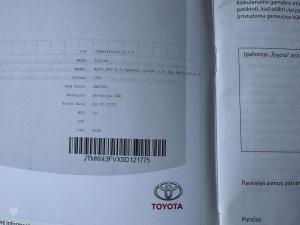 Pelēks Toyota RAV4 2022 Viļņa, ar dzinēja tilpumu 2.00 L un nobraukumu 78 tūkst. km par 23950 €, foto 29 vietnē AUTOMOTO.COM.LV