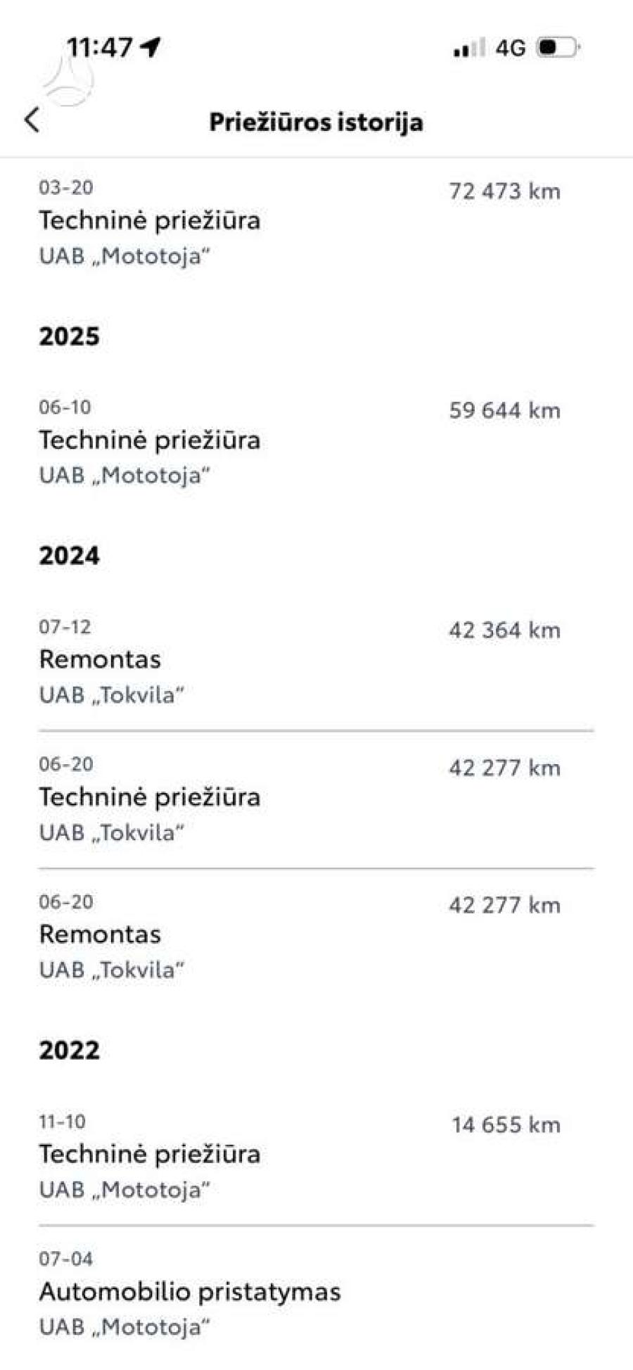 Pelēks Toyota RAV4 2022 Viļņa, ar dzinēja tilpumu 2.00 L un nobraukumu 78 tūkst. km par 23950 €, foto 30 vietnē AUTOMOTO.COM.LV