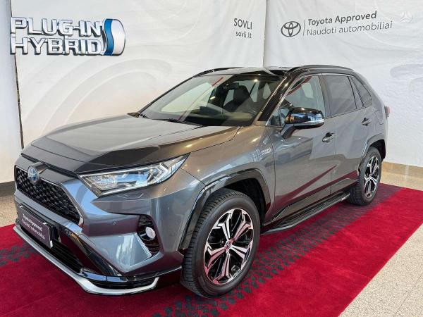 Pelēks Toyota RAV4 2022 Šauļi, ar dzinēja tilpumu 2.49 L un nobraukumu 69 tūkst. km par 36900 €, foto  vietnē AUTOMOTO.COM.LV