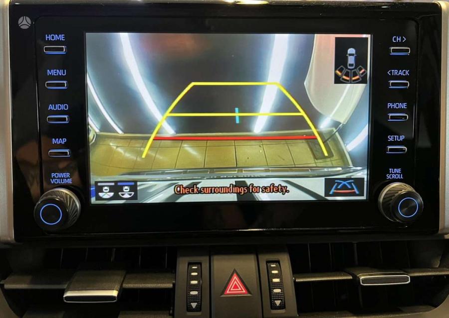 Pelēks Toyota RAV4 2022 Viļņa, ar dzinēja tilpumu 2.00 L un nobraukumu 95 tūkst. km par 23950 €, foto 16 vietnē AUTOMOTO.COM.LV