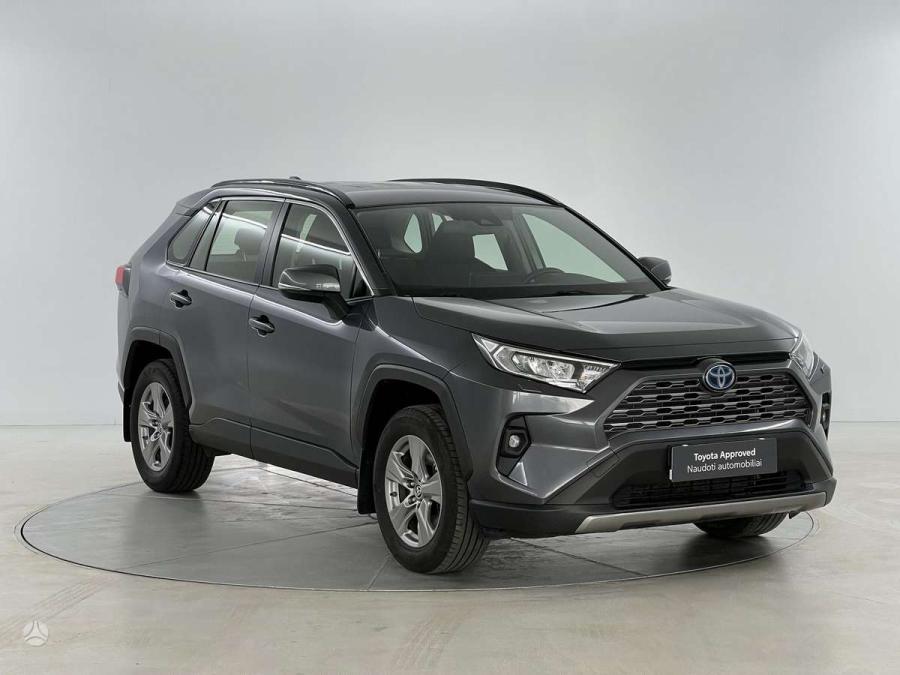 Pelēks Toyota RAV4 2022 Viļņa, ar dzinēja tilpumu 2.49 L un nobraukumu 113 tūkst. km par 29900 €, foto 19 vietnē AUTOMOTO.COM.LV