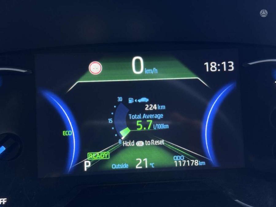 Pelēks Toyota RAV4 2022 Viļņa, ar dzinēja tilpumu 2.50 L un nobraukumu 117 tūkst. km par 27950 €, foto 15 vietnē AUTOMOTO.COM.LV