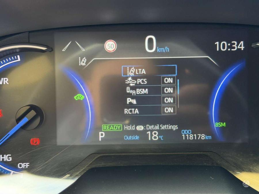 Серый Тойота РАВ 4 2022 в Вильнюс, объемом двигателя 2.49 л и пробегом 118 тыс. км за 30999 €, фото 29 на AUTOMOTO.COM.LV