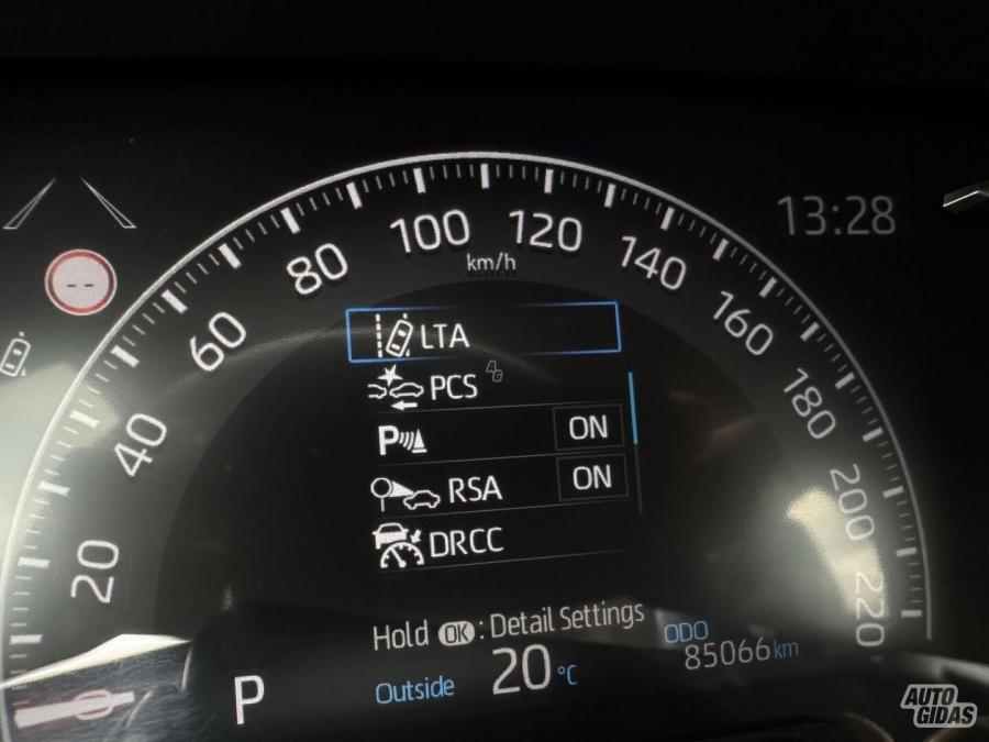 Grey Toyota RAV4 2022 in Avizieniai, with an engine capacity of 2.00 L and mileage of 85 thousand km for 23950 €, photo 13 on AUTOMOTO.COM.LV