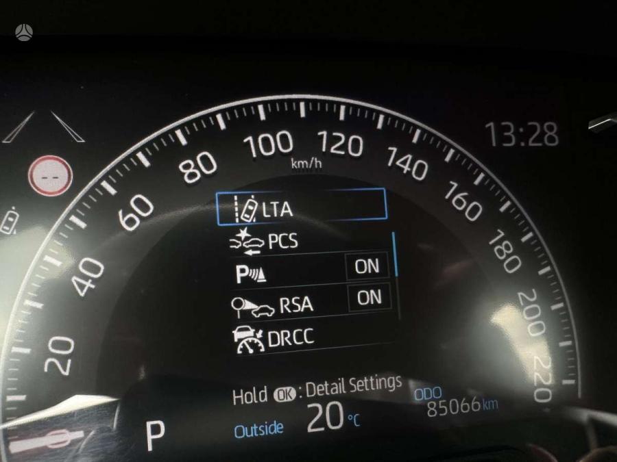 Pelēks Toyota RAV4 2022 Viļņa, ar dzinēja tilpumu 2.00 L un nobraukumu 85 tūkst. km par 23950 €, foto 13 vietnē AUTOMOTO.COM.LV