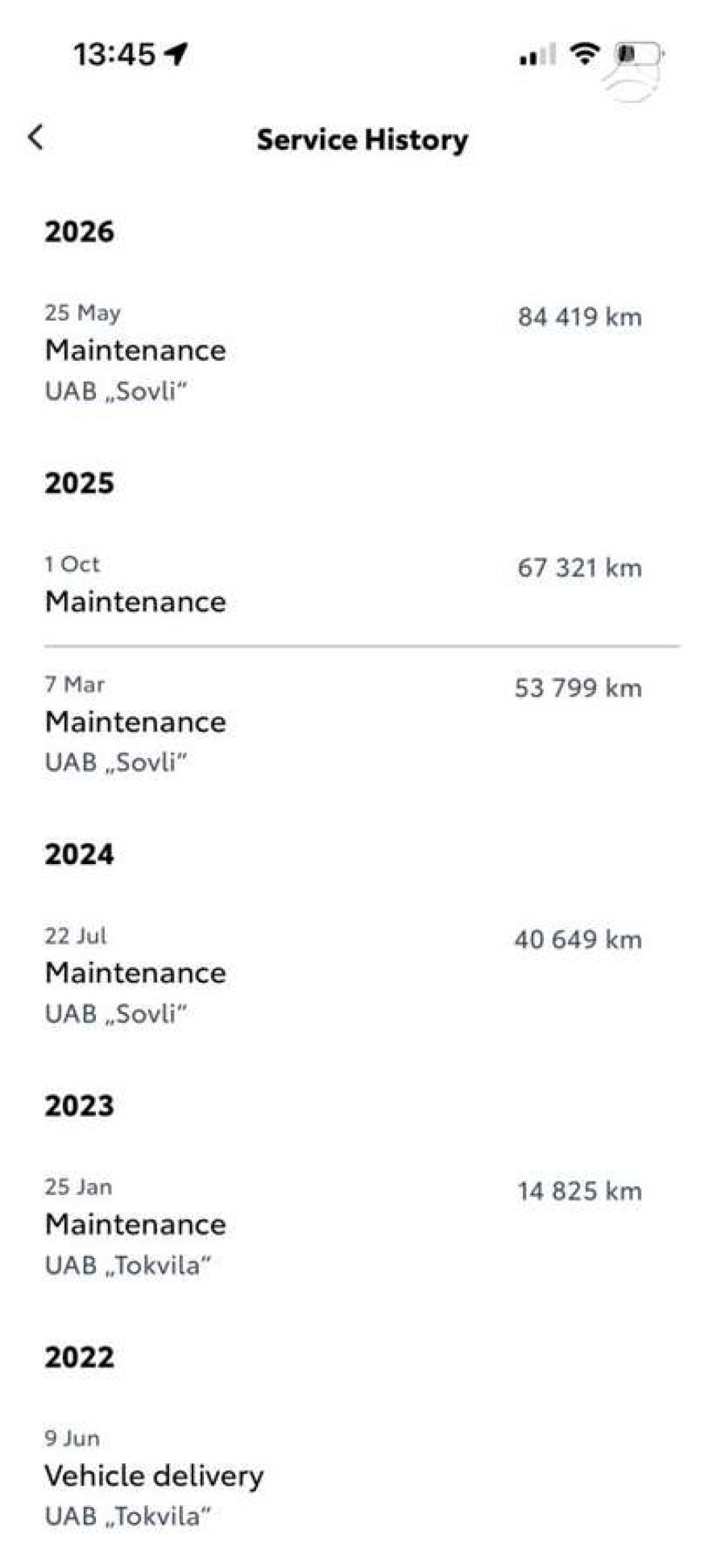 Pelēks Toyota RAV4 2022 Viļņa, ar dzinēja tilpumu 2.00 L un nobraukumu 85 tūkst. km par 23950 €, foto 28 vietnē AUTOMOTO.COM.LV