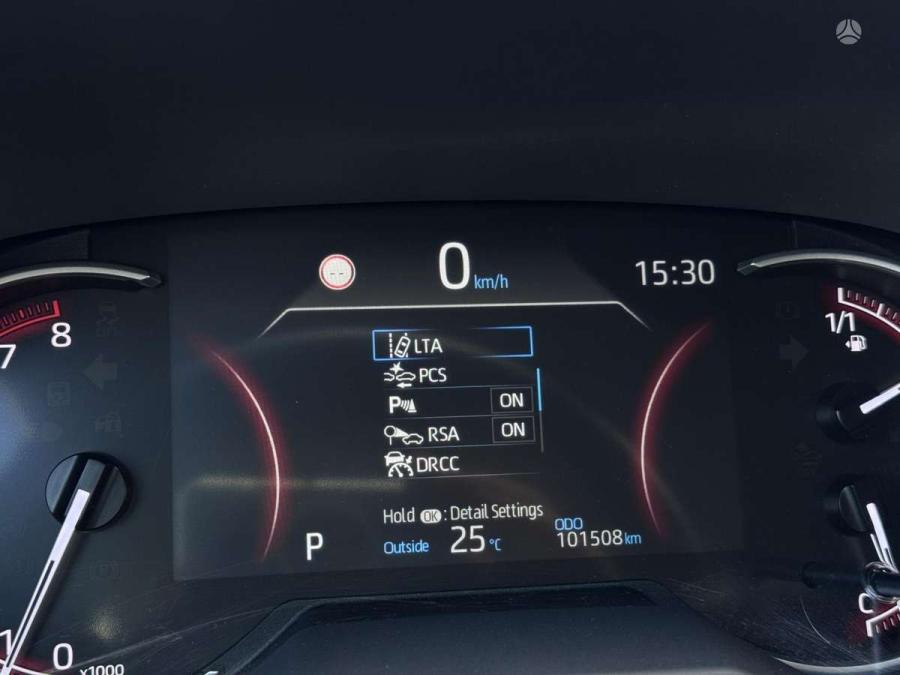 Pelēks Toyota RAV4 2022 Viļņa, ar dzinēja tilpumu 2.00 L un nobraukumu 100 tūkst. km par 23950 €, foto 12 vietnē AUTOMOTO.COM.LV