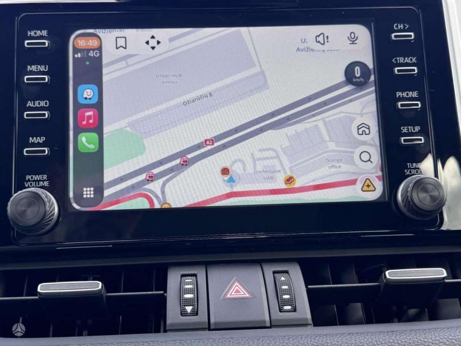 Pelēks Toyota RAV4 2022 Viļņa, ar dzinēja tilpumu 2.00 L un nobraukumu 100 tūkst. km par 23950 €, foto 16 vietnē AUTOMOTO.COM.LV