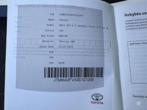 Pelēks Toyota RAV4 2022 Viļņa, ar dzinēja tilpumu 2.00 L un nobraukumu 100 tūkst. km par 23950 €, foto 25 vietnē AUTOMOTO.COM.LV