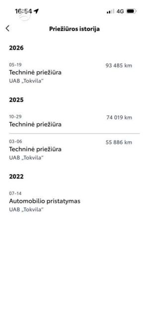 Pelēks Toyota RAV4 2022 Viļņa, ar dzinēja tilpumu 2.00 L un nobraukumu 100 tūkst. km par 23950 €, foto 26 vietnē AUTOMOTO.COM.LV