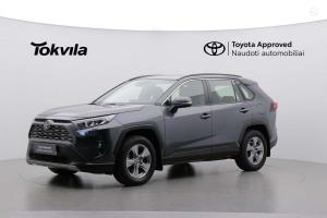 Pelēks Toyota RAV4 2022 Viļņa, ar dzinēja tilpumu 1.99 L un nobraukumu 71 tūkst. km par 27900 €, foto  vietnē AUTOMOTO.COM.LV