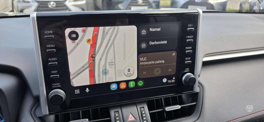 Pelēks Toyota RAV4 2022 Viļņa, ar dzinēja tilpumu 2.49 L un nobraukumu 121 tūkst. km par 33350 €, foto 11 vietnē AUTOMOTO.COM.LV