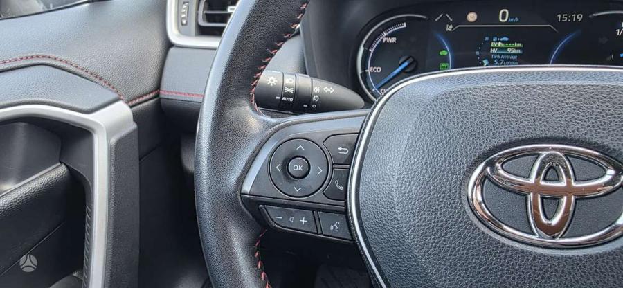 Pelēks Toyota RAV4 2022 Viļņa, ar dzinēja tilpumu 2.49 L un nobraukumu 121 tūkst. km par 33350 €, foto 14 vietnē AUTOMOTO.COM.LV