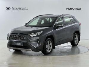 Pelēks Toyota RAV4 2022 Viļņa, ar dzinēja tilpumu 1.99 L un nobraukumu 121 tūkst. km par 23900 €, foto  vietnē AUTOMOTO.COM.LV