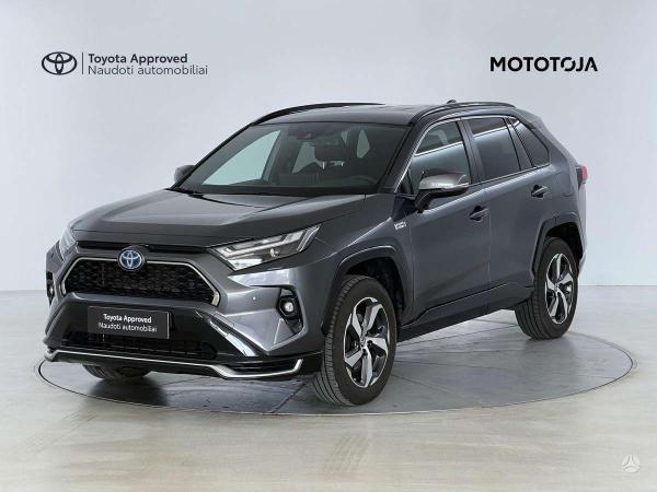 Pelēks Toyota RAV4 2022 Viļņa, ar dzinēja tilpumu 2.49 L un nobraukumu 132 tūkst. km par 35900 €, foto 1 vietnē AUTOMOTO.COM.LV